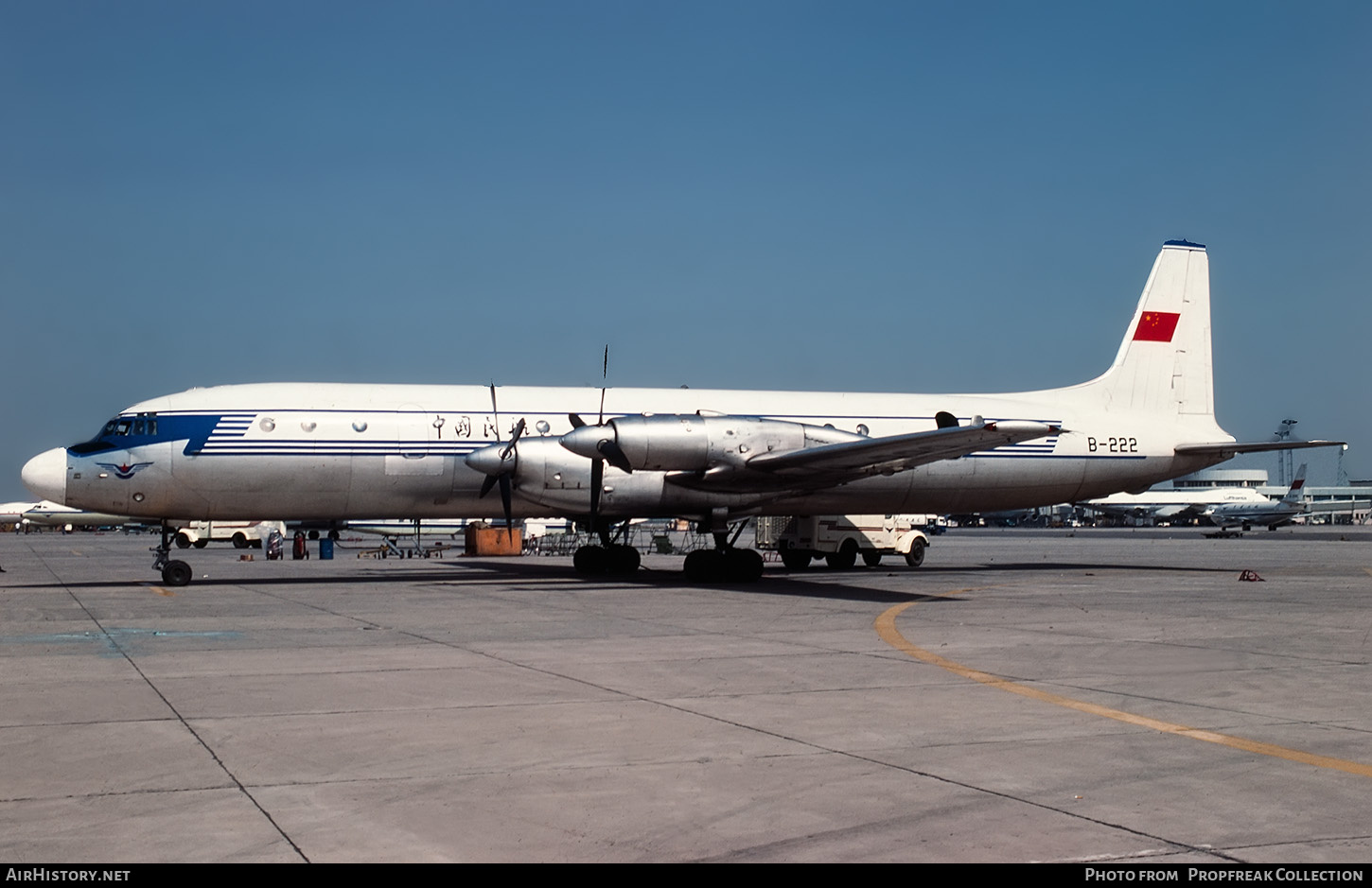 Aircraft Photo of B-222 | Ilyushin Il-18D | CAAC - Civil Aviation ...