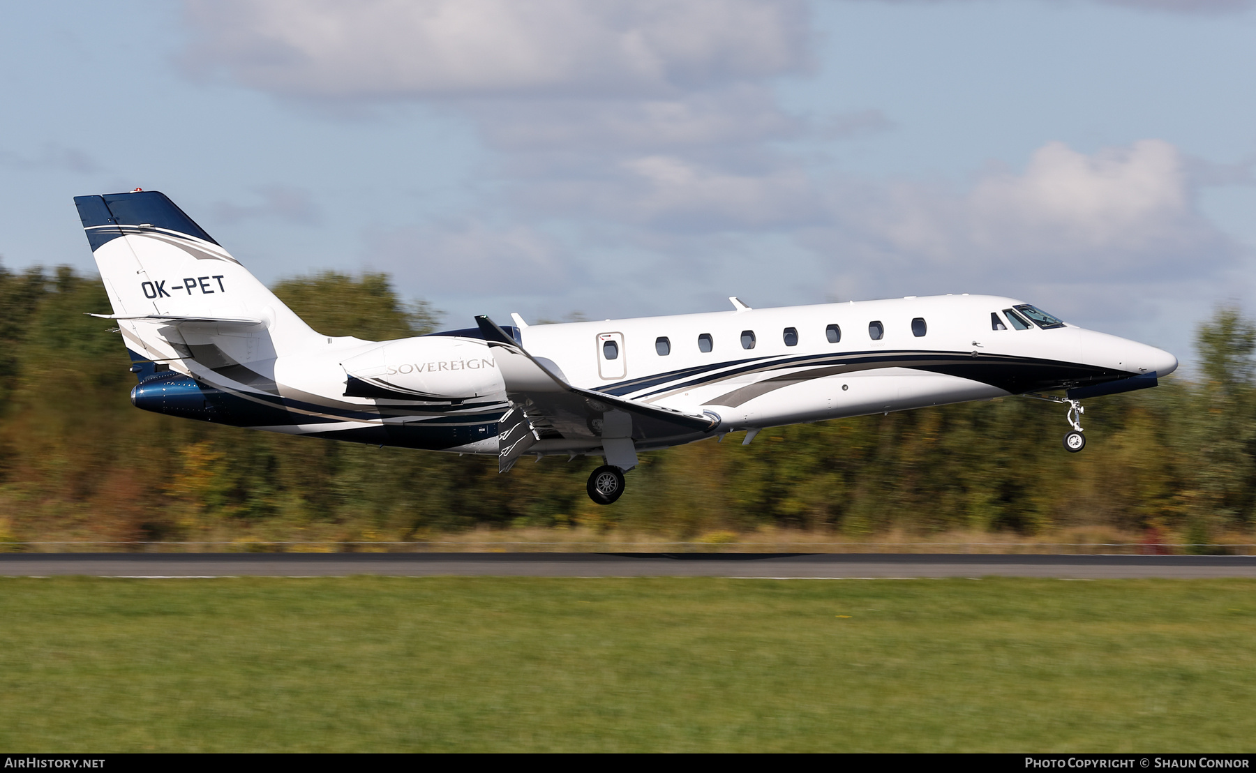 Aircraft Photo of OK-PET | Cessna 680 Citation Sovereign | AirHistory.net #735672