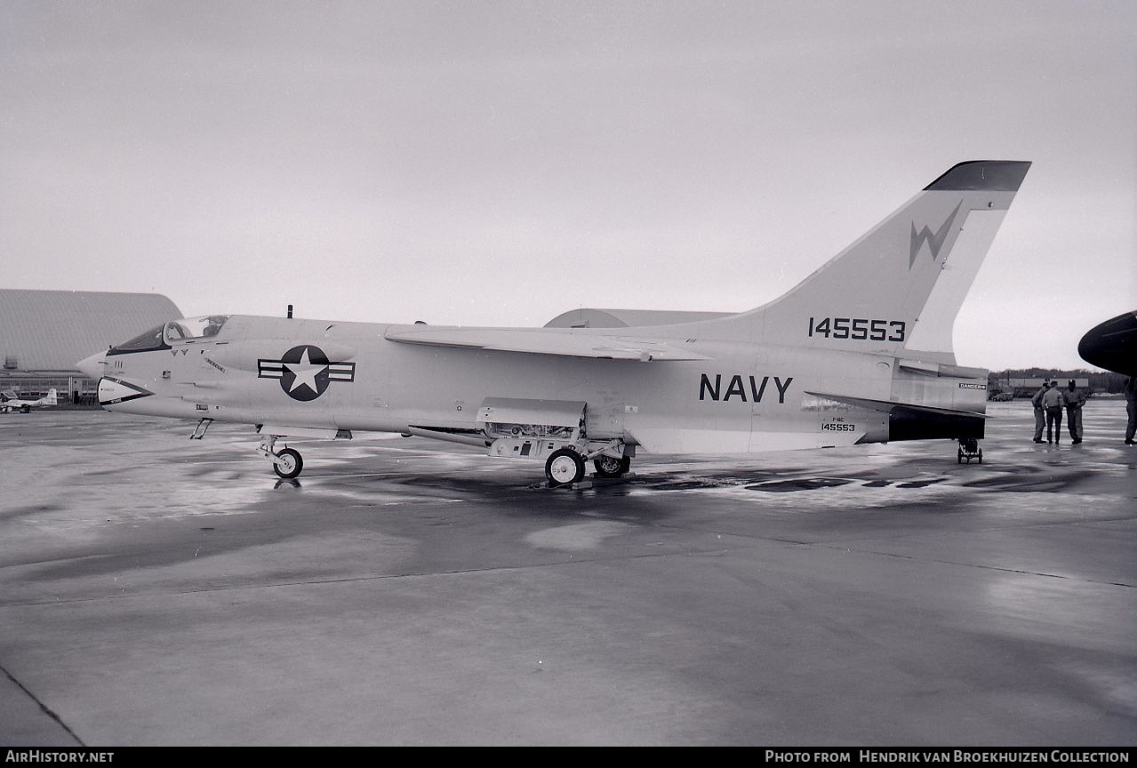 Aircraft Photo of 145553 | Vought F-8C Crusader | USA - Navy ...