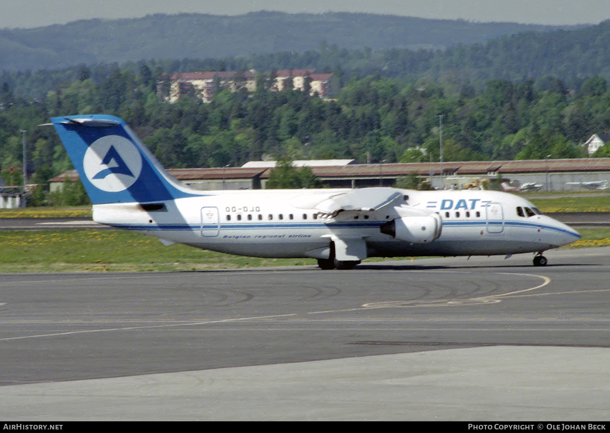 Aircraft Photo of OO-DJD | British Aerospace BAe-146-200A | Delta Air ...
