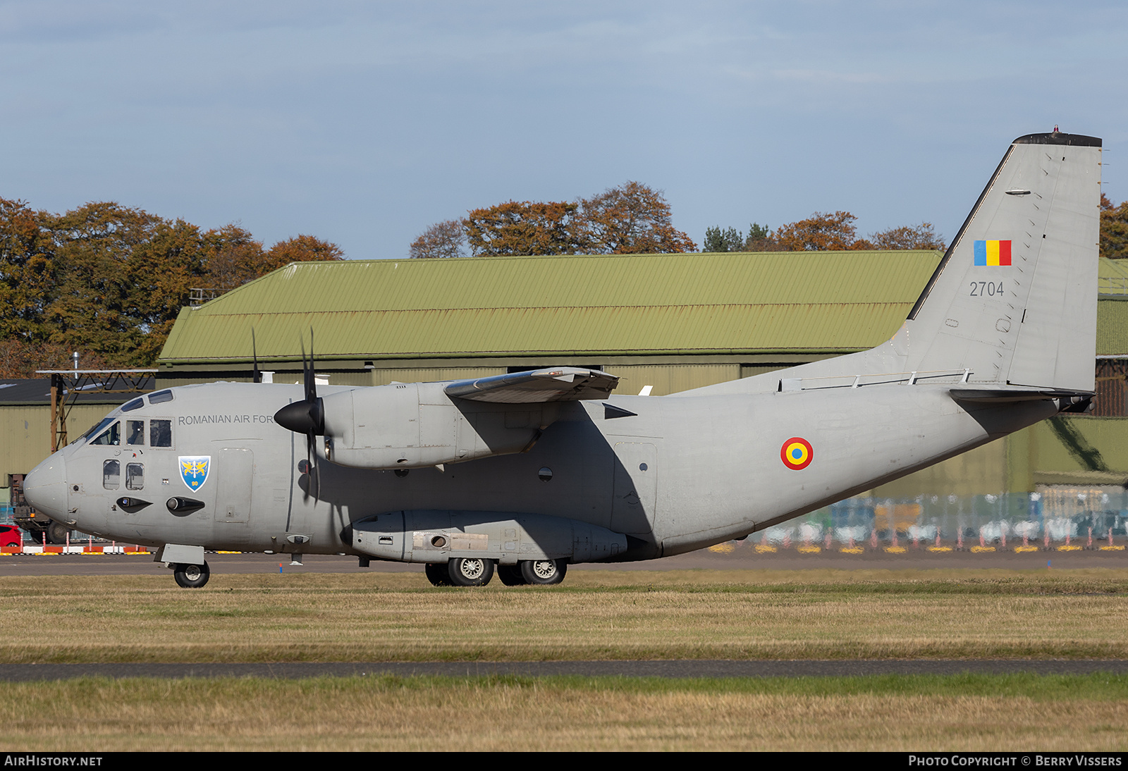 Aircraft Photo of 2704 | Alenia C-27J Spartan | Romania - Air Force | AirHistory.net #737187