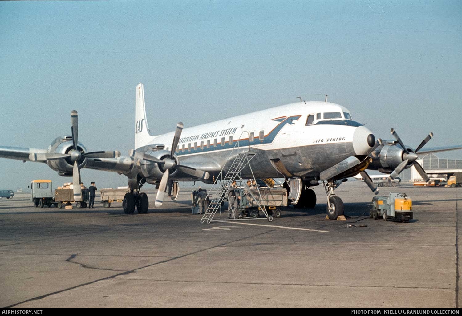 Aircraft Photo of SE-CCC | Douglas DC-7C | Scandinavian Airlines System ...