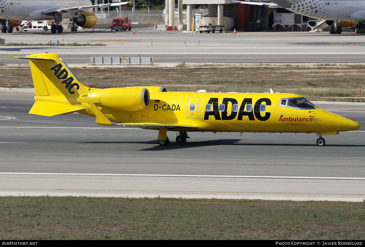 Aircraft Photo of D-CADA | Learjet 60XR | ADAC Luftrettung | AirHistory ...
