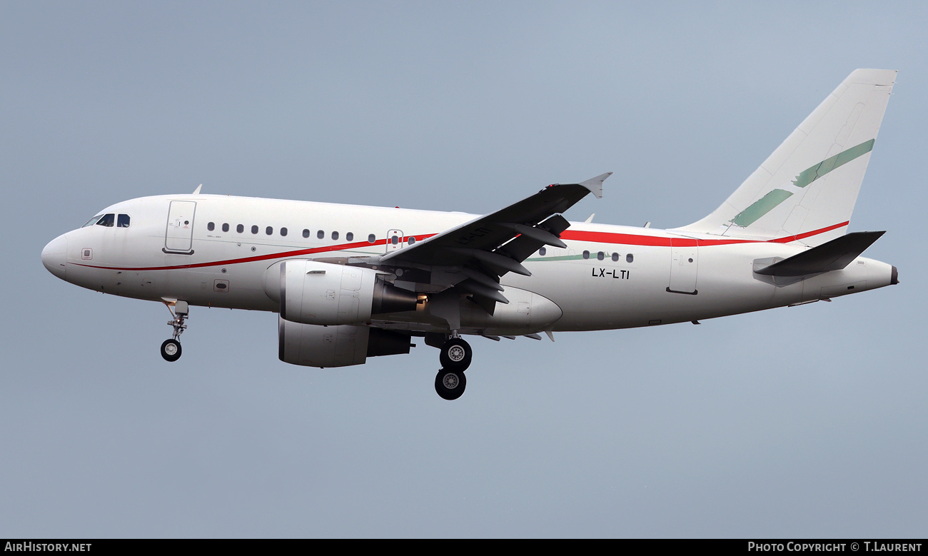 Aircraft Photo of LX-LTI | Airbus ACJ318 (A318-112/CJ) | AirHistory.net #741219