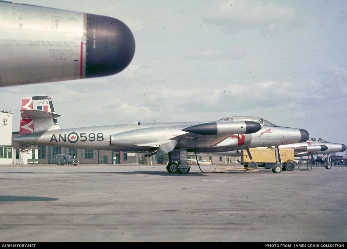 Aircraft Photo of 18598 | Avro Canada CF-100 Canuck Mk.5 | Canada - Air Force | AirHistory.net ...