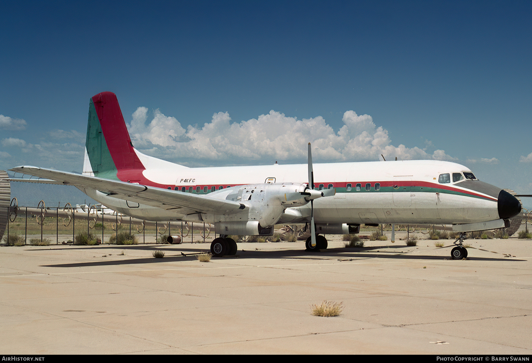 Aircraft Photo of P4-KFC | NAMC YS-11-108 | AirHistory.net #748620