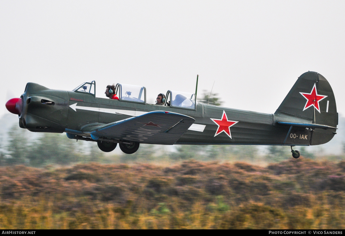 Aircraft Photo of OO-IAK | Yakovlev Yak-18 | Soviet Union - Air Force | AirHistory.net #749558