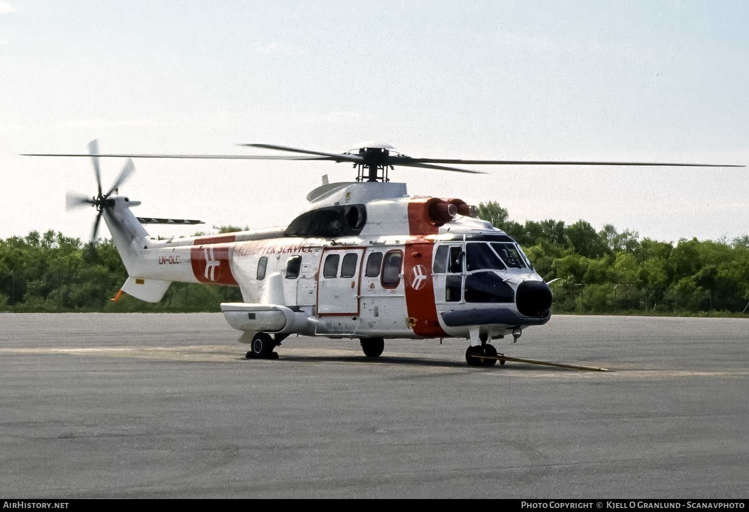 Aircraft Photo of LN-OLC | Aerospatiale AS-332L Super Puma | Helikopter Service | AirHistory.net ...