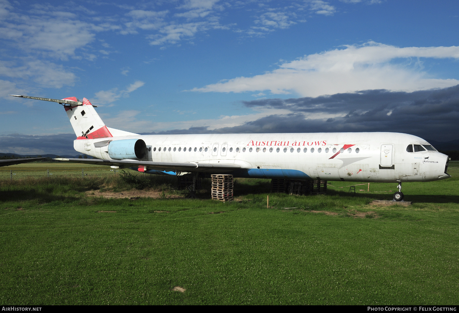 Aircraft Photo of OE-IMX | Fokker 100 (F28-0100) | Austrian Arrows ...