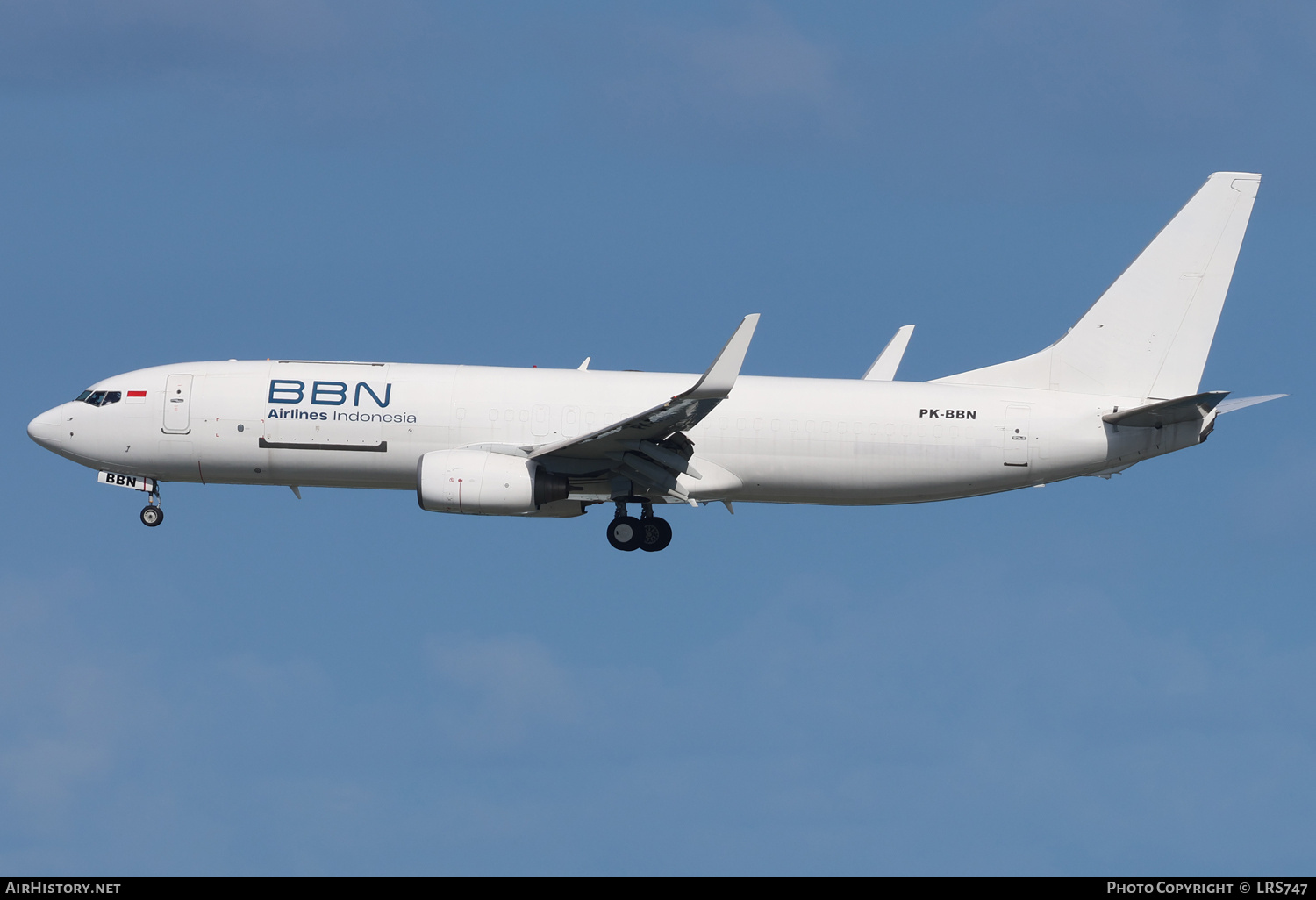 Aircraft Photo of PK-BBN | Boeing 737-8AS(BCF) | BBN Airlines Indonesia ...