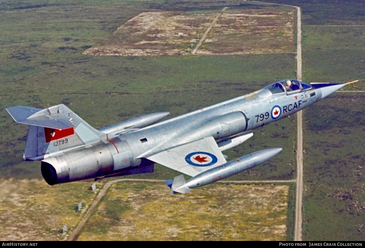 Aircraft Photo of 12799 | Canadair CF-104 Starfighter | Canada - Air ...