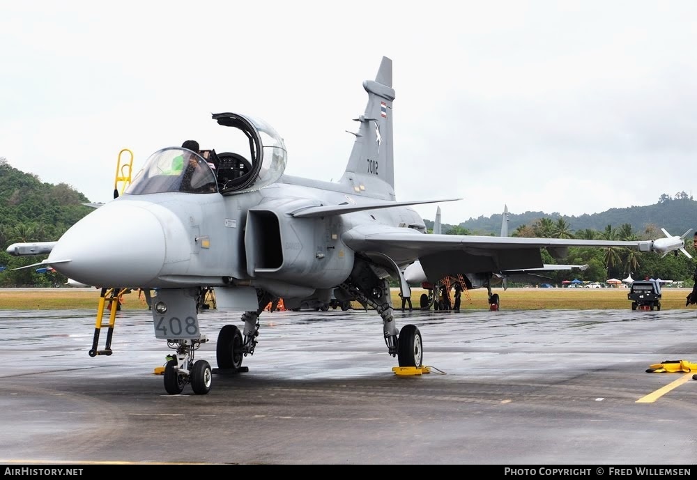 Aircraft Photo of KH20-12/56 | Saab JAS 39C Gripen | Thailand - Air ...