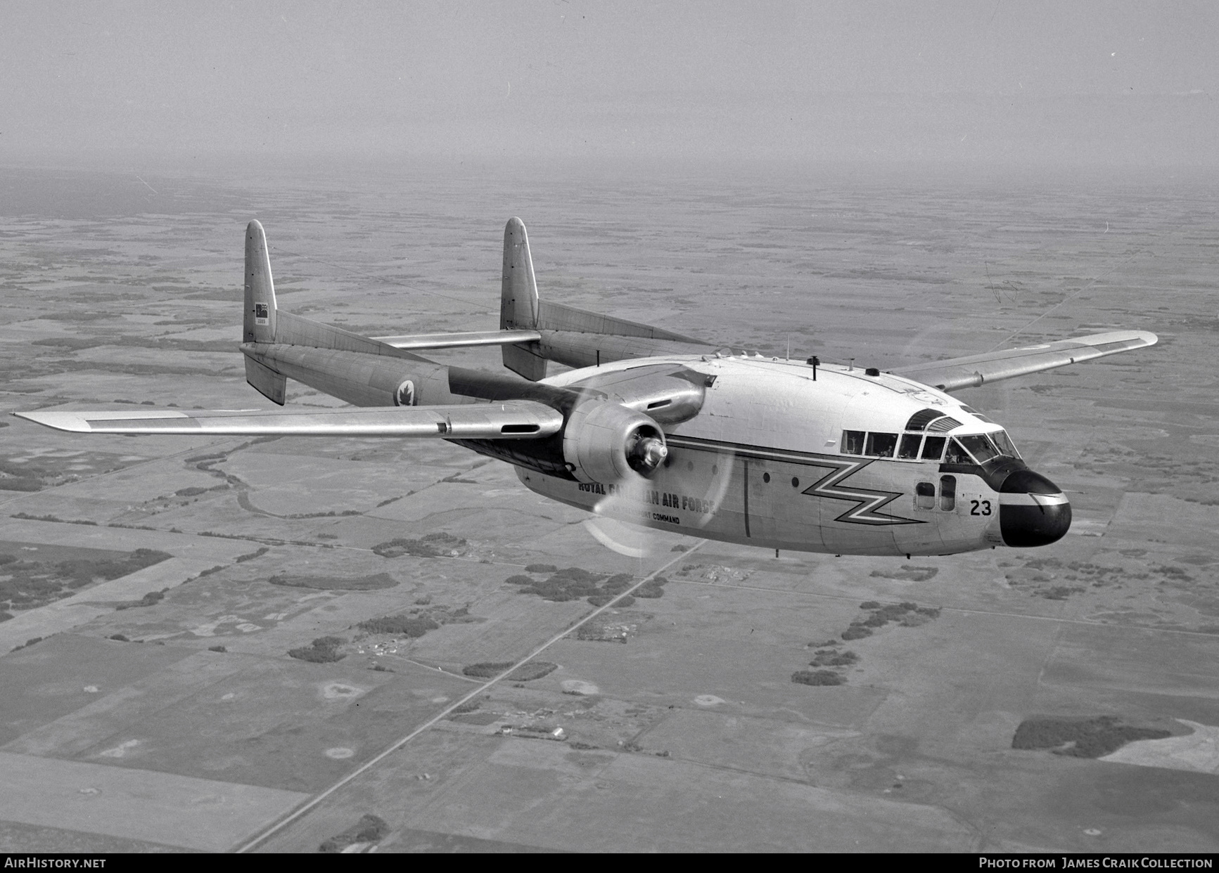 Aircraft Photo of 22123 | Fairchild C-119G Flying Boxcar | Canada - Air ...