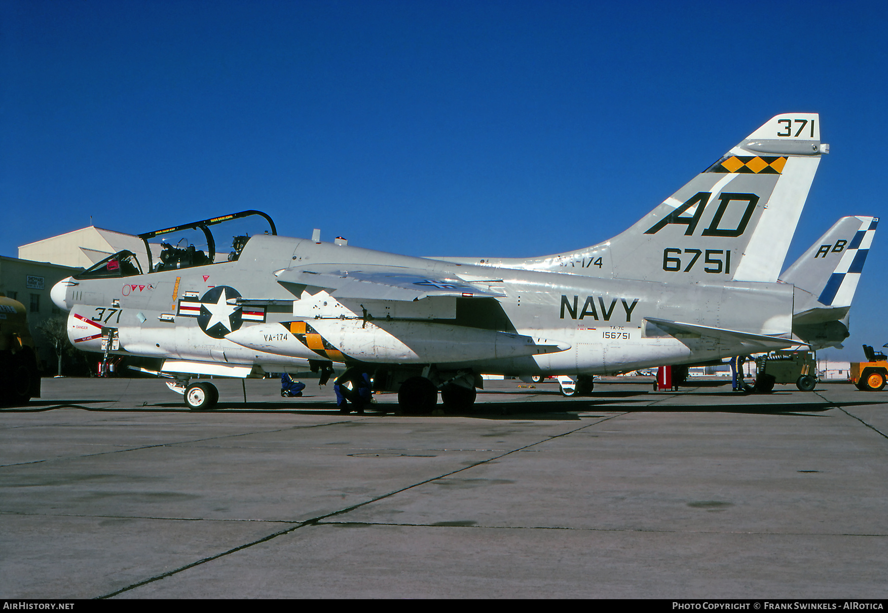 Aircraft Photo of 156751 | LTV TA-7C Corsair II | USA - Navy ...