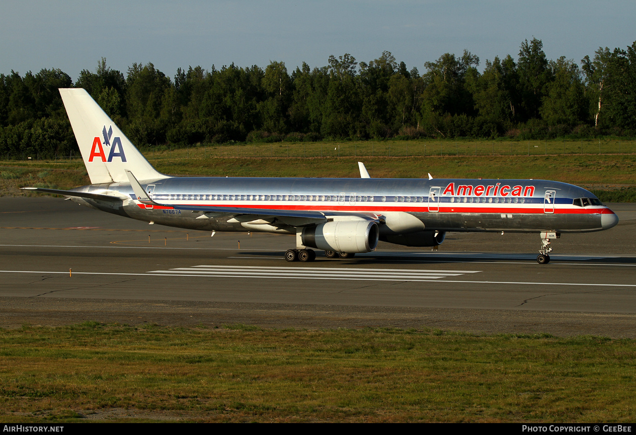 Aircraft Photo of N7667A | Boeing 757-223 | American Airlines ...