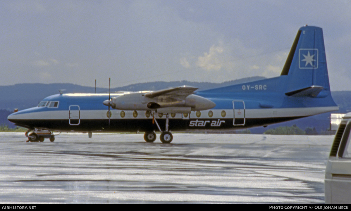 Aircraft Photo of OY-SRC | Fokker F27-600 Friendship | Star Air | AirHistory.net #768903