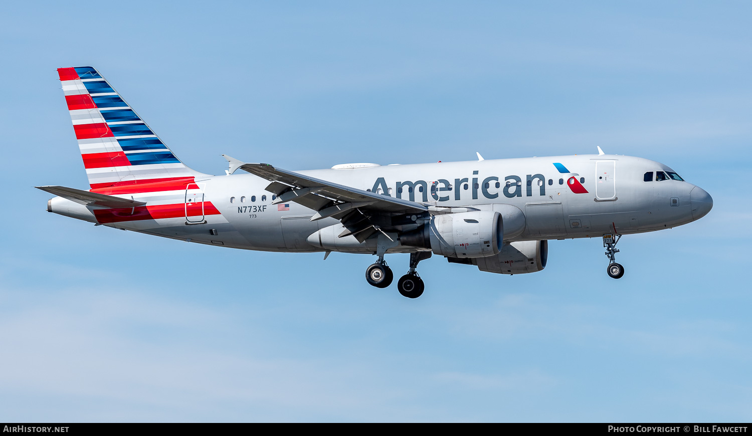 Aircraft Photo of N773XF | Airbus A319-112 | American Airlines ...