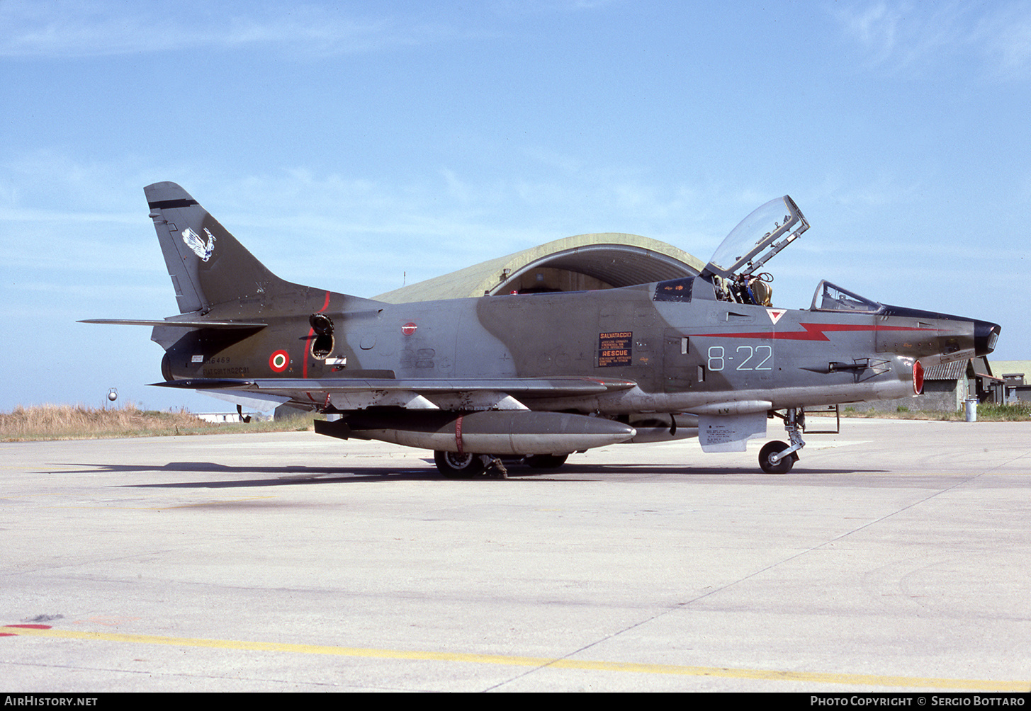 Aircraft Photo of MM6469 | Fiat G-91Y | Italy - Air Force | AirHistory ...