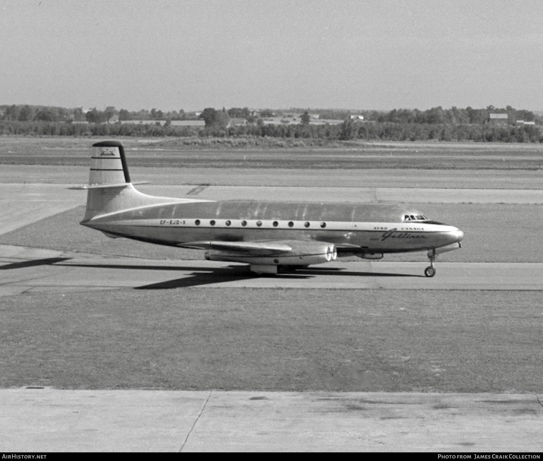 Aircraft Photo of CF-EJD-X | Avro Canada C-102 Jetliner | Avro Canada | AirHistory.net #769765