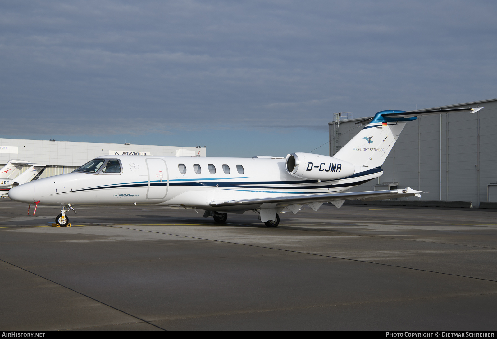 Aircraft Photo of D-CJMR | Cessna 525C CitationJet CJ4 | MB Flight ...