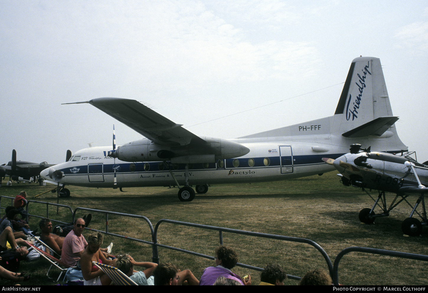 Aircraft Photo of PH-FFF | Fokker F27-200 Friendship | F-27 Friendship Association | AirHistory ...