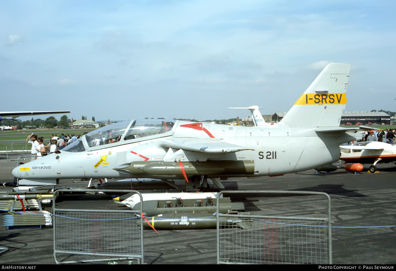 Aircraft Photo of I-SRSV | SIAI-Marchetti S-211 | SIAI-Marchetti ...