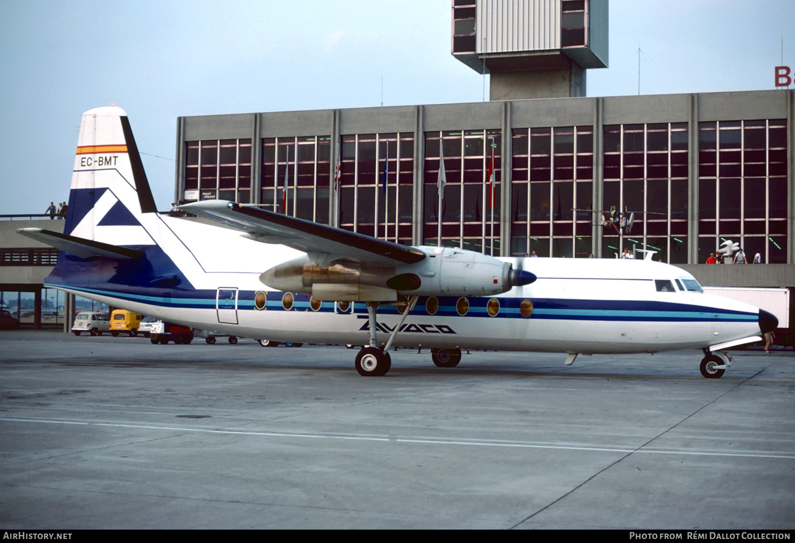 Aircraft Photo of EC-BMT | Fokker F27-400 Friendship | Aviaco | AirHistory.net #780662