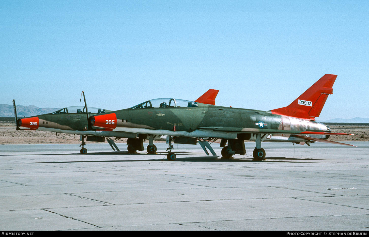 Aircraft Photo of 56-3907 / 63907 | North American QF-100F Super Sabre ...