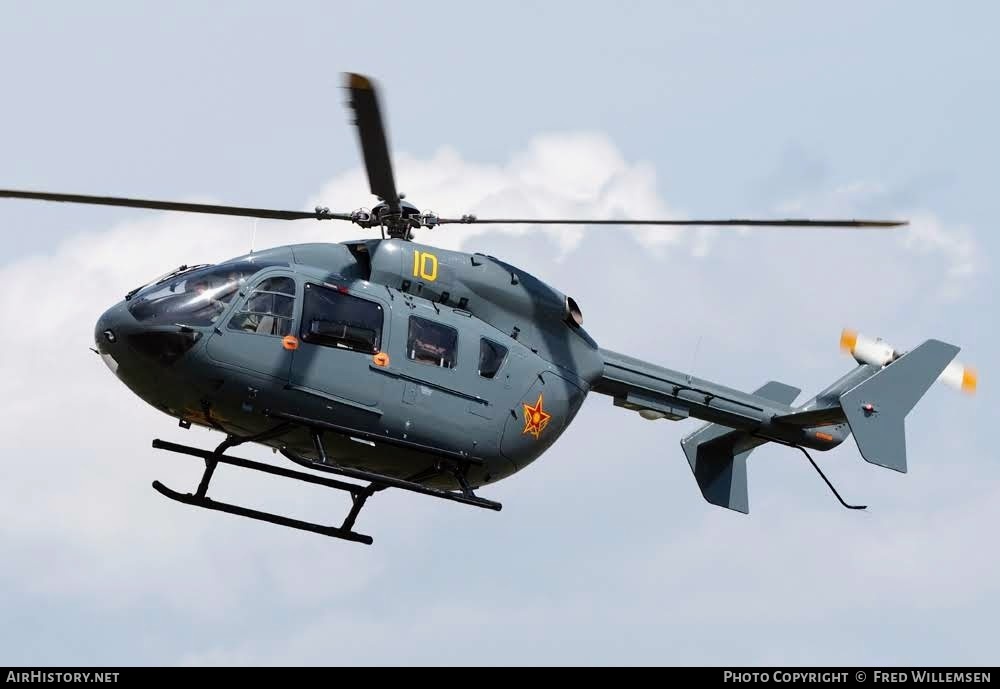 Aircraft Photo of 10 yellow | Airbus Helicopters EC-145 (BK-117 D-2) | Kazakhstan - Air Force ...