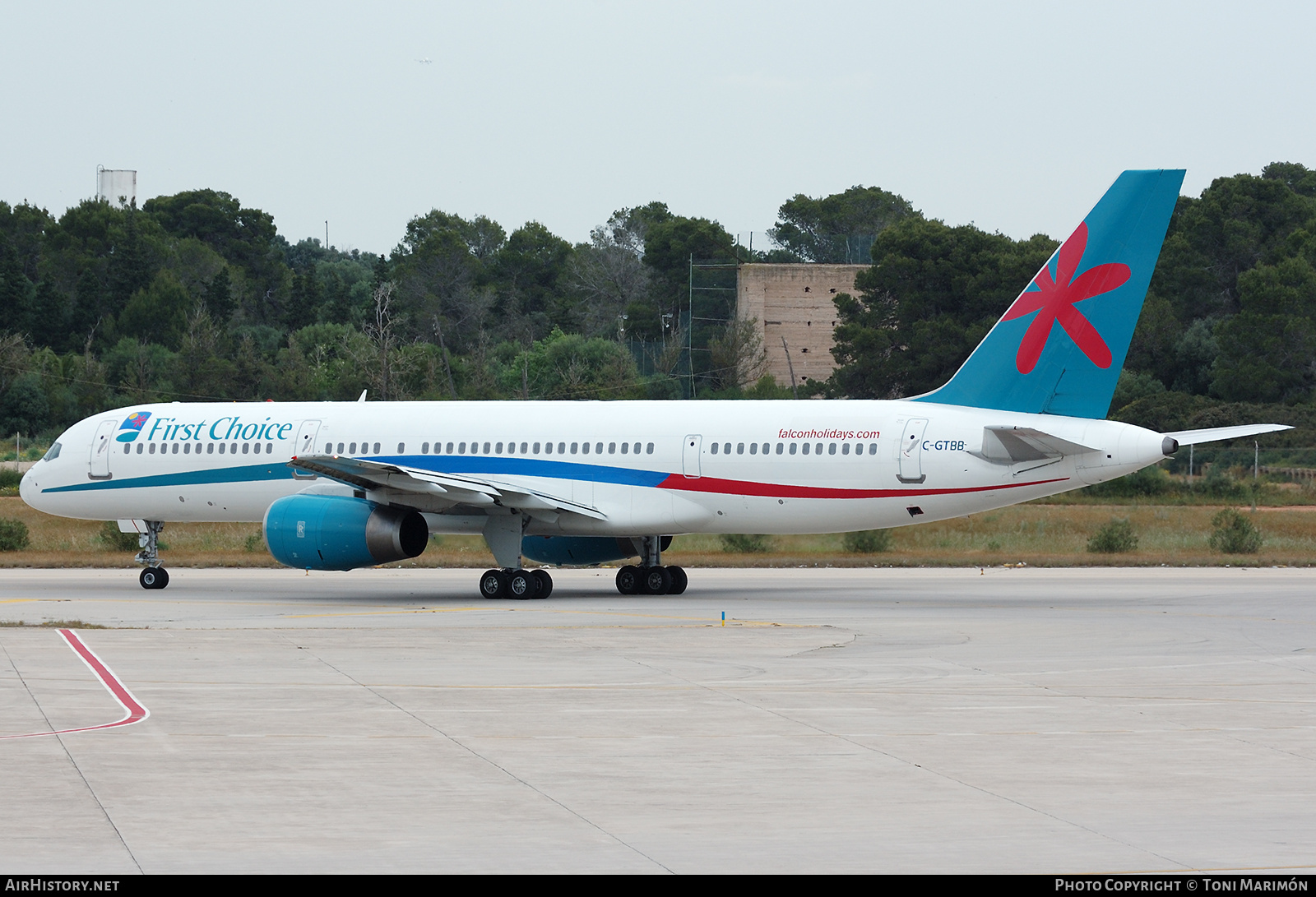 Aircraft Photo of C-GTBB | Boeing 757-28A | First Choice Airways ...