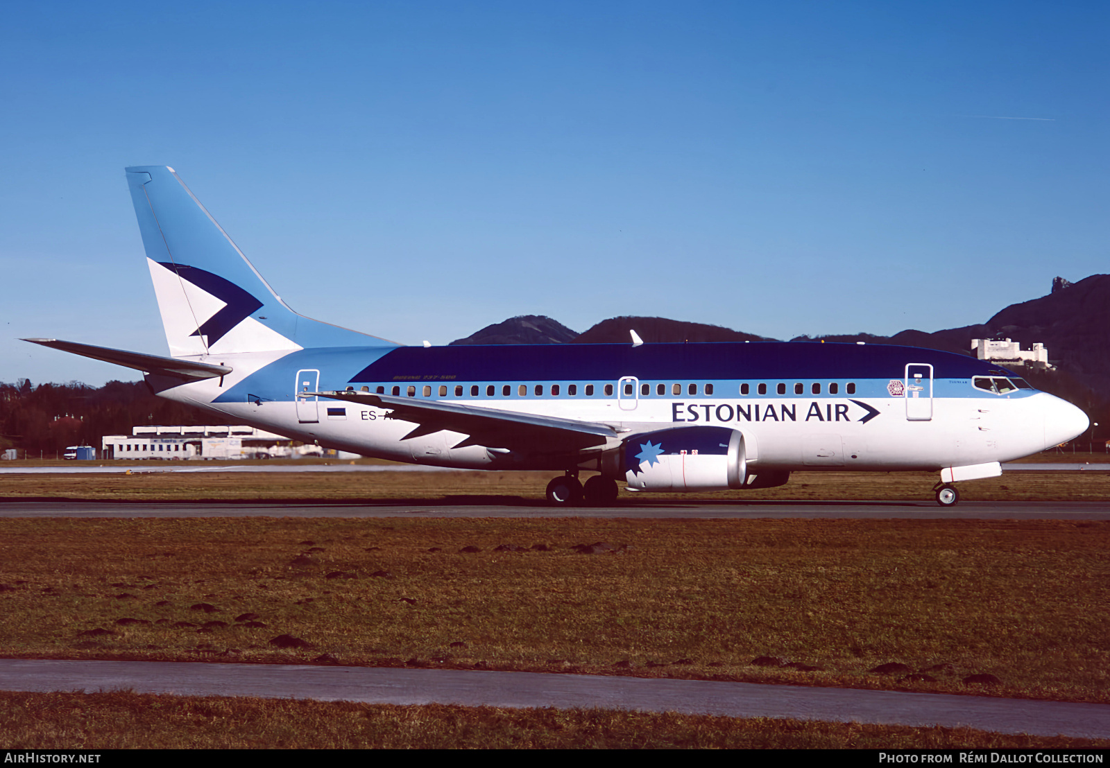 Aircraft Photo of ES-ABI | Boeing 737-5L9 | Estonian Air | AirHistory ...