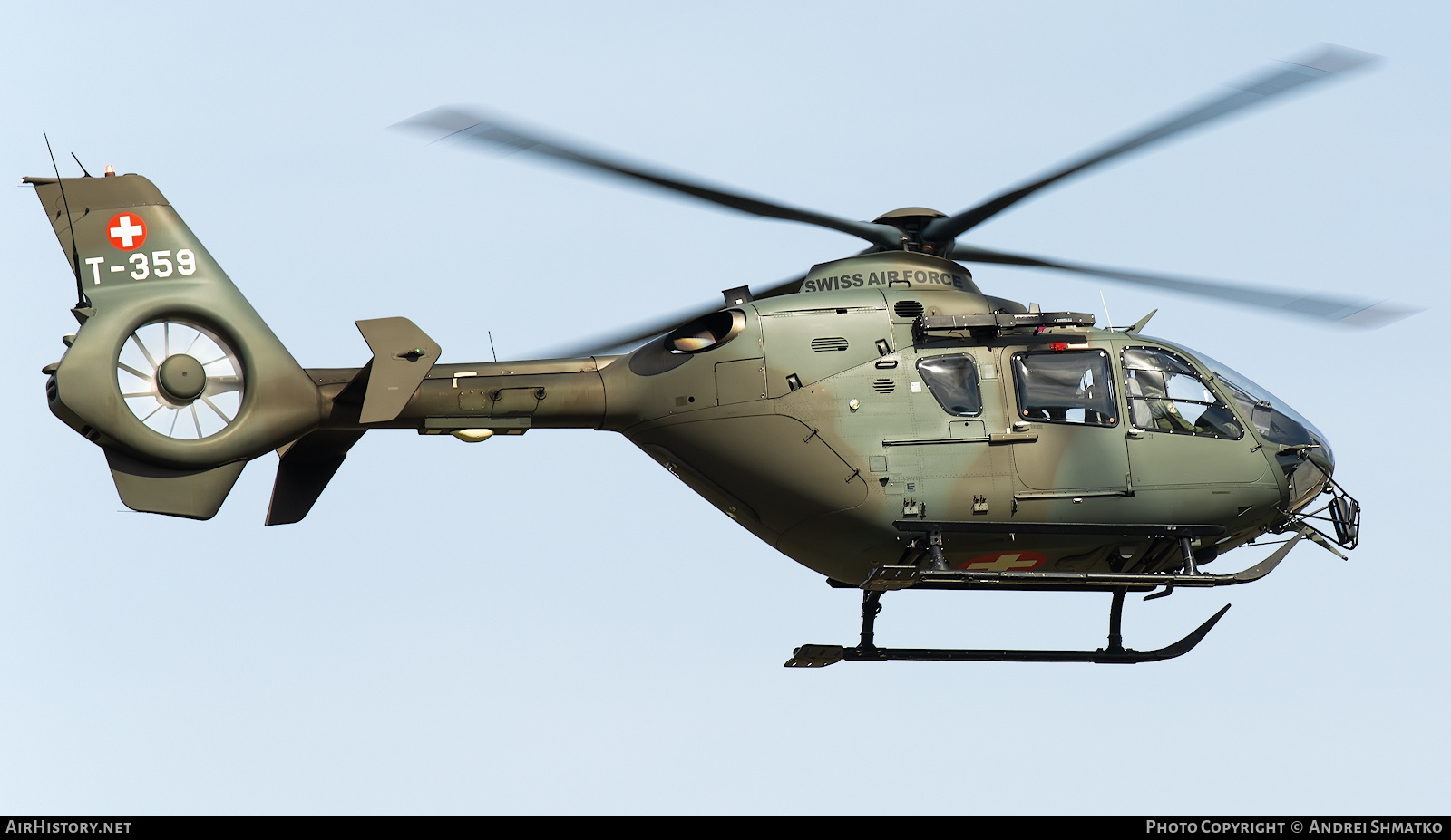 Aircraft Photo of T-359 | Eurocopter TH05 (EC-635P-2+) | Switzerland ...