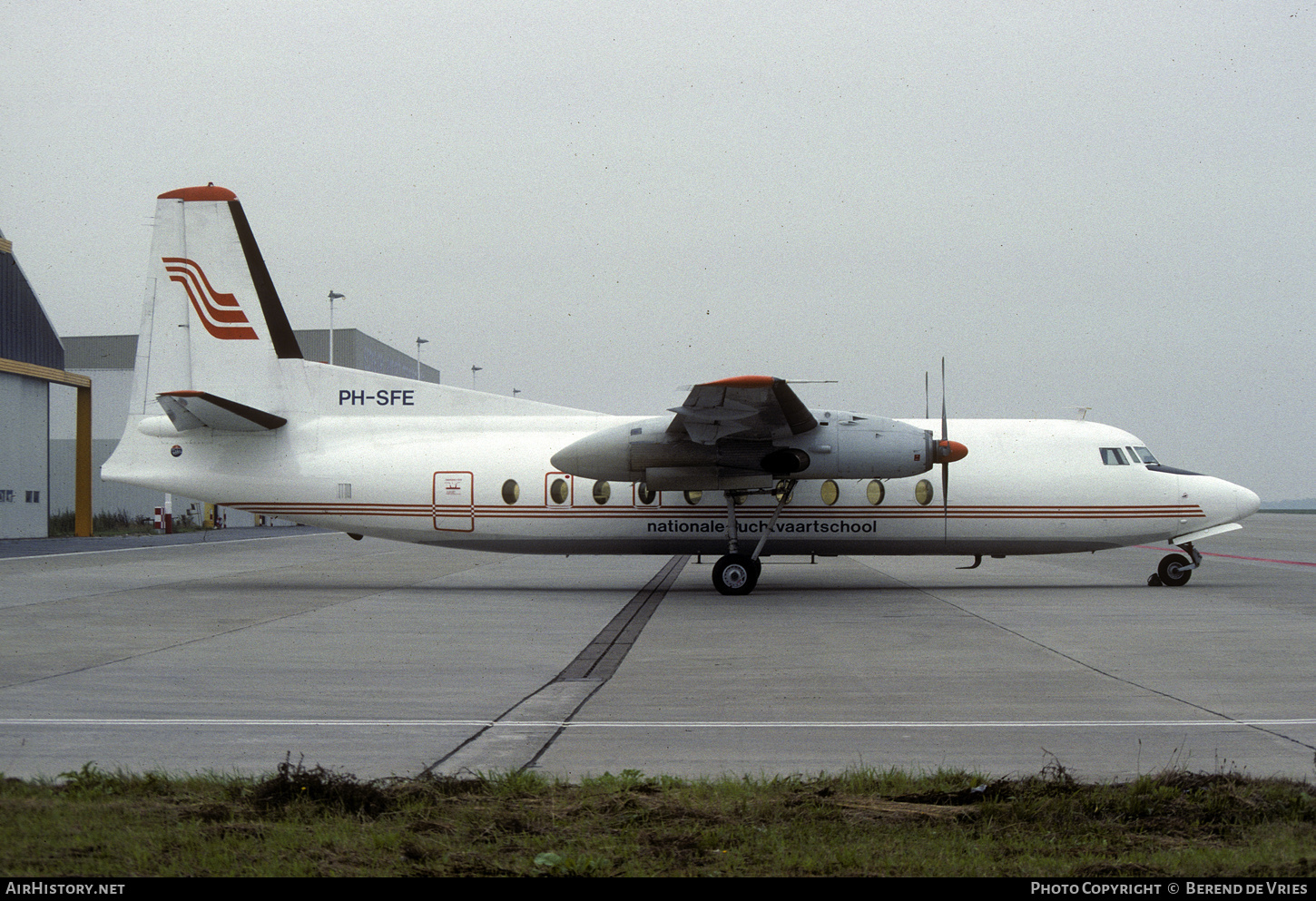 Aircraft Photo of PH-SFE | Fokker F27-300 Friendship | Nationale Luchtvaart School - NLS ...