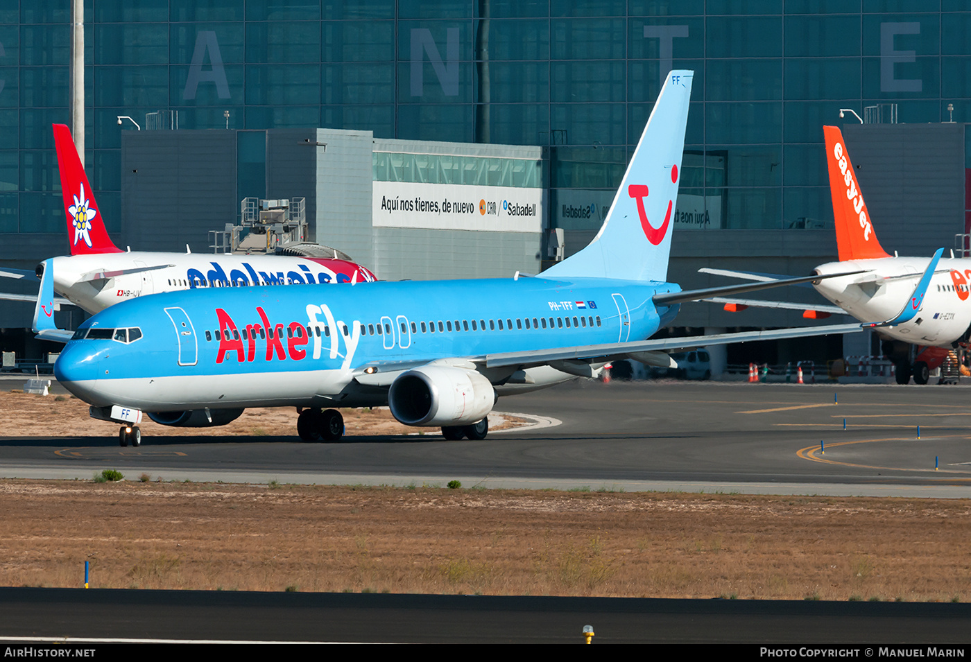 Aircraft Photo of PH-TFF | Boeing 737-86N | ArkeFly | AirHistory.net ...
