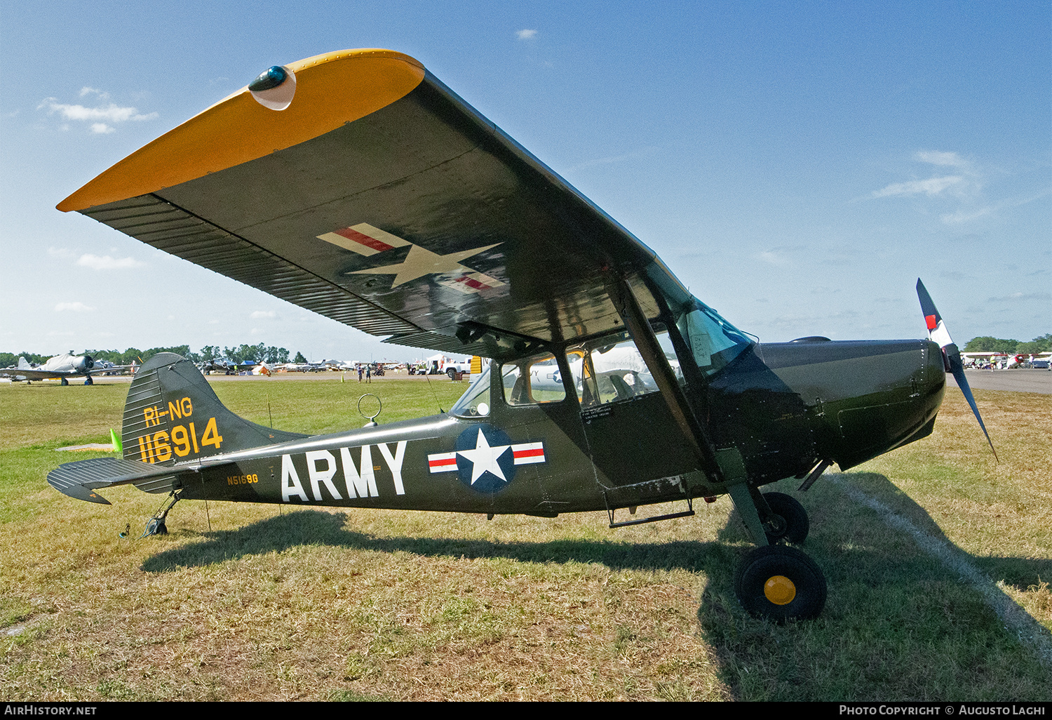 Aircraft Photo of N5169G / 116914 | Cessna L-19A Bird Dog | USA - Army ...