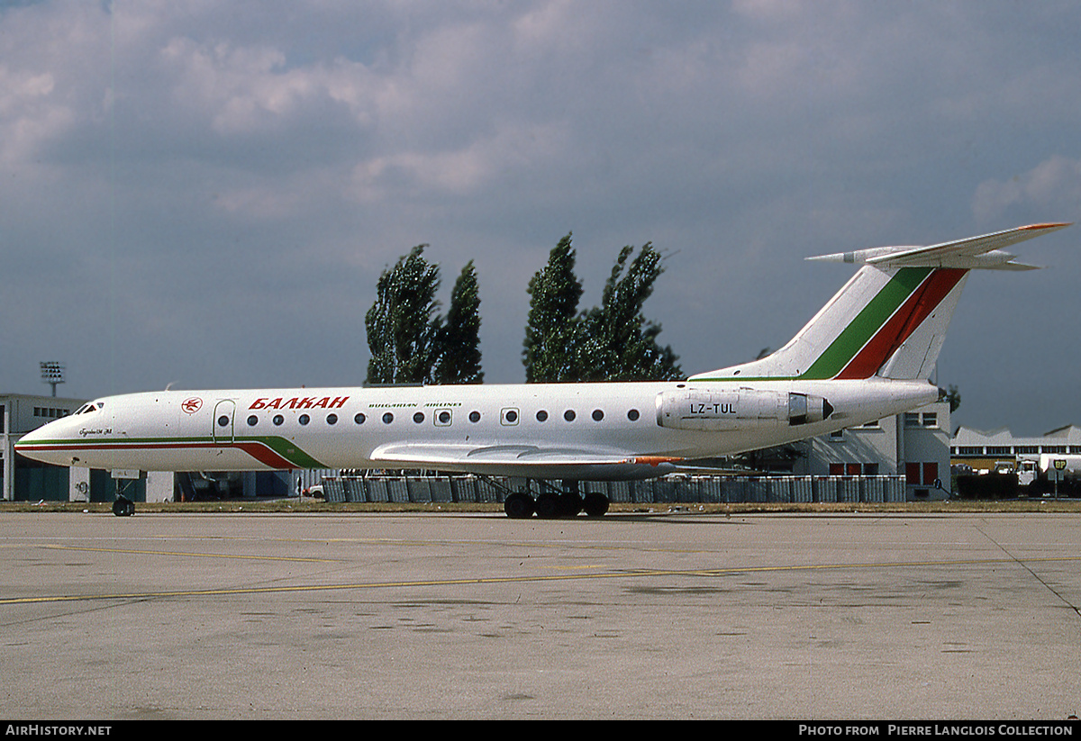 Aircraft Photo of LZ-TUL | Tupolev Tu-134A-3 | Balkan - Bulgarian ...