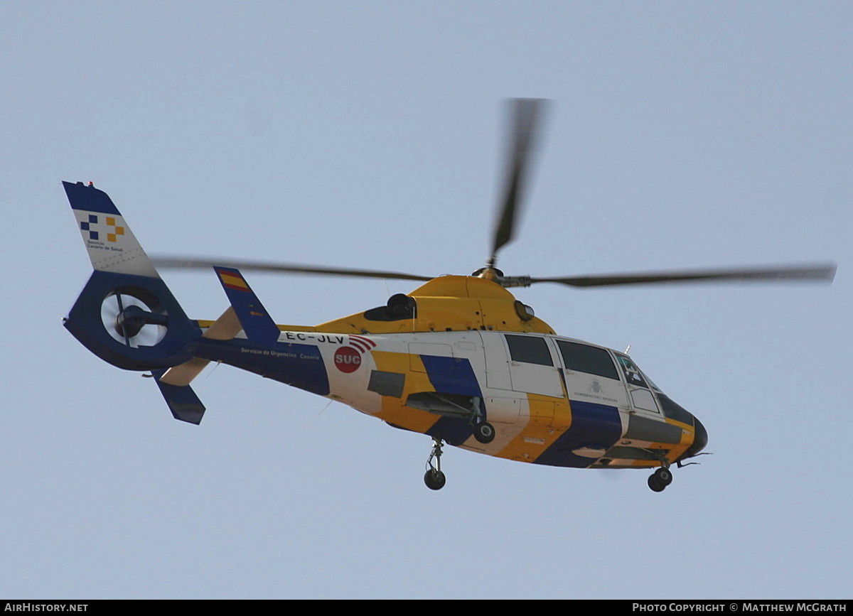 Aircraft Photo of EC-JLV | Eurocopter AS365N1 Dauphin2 | Inaer | AirHistory.net #808391