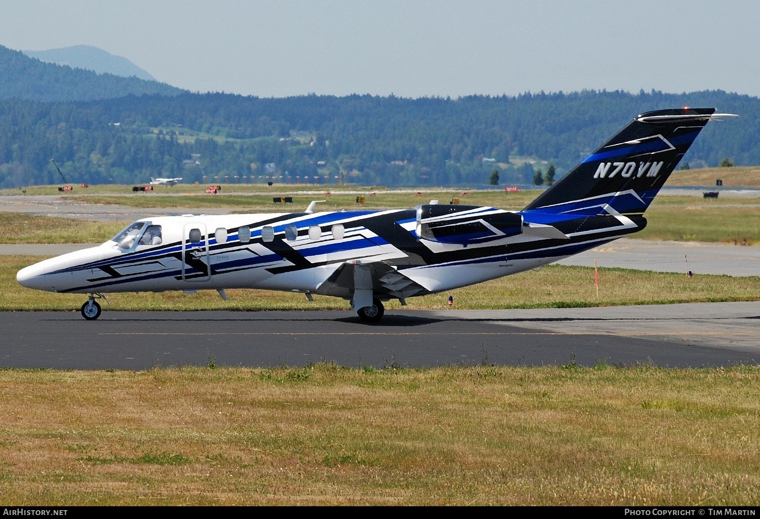 Aircraft Photo of N70VM | Cessna 525B CitationJet CJ3+ | AirHistory.net ...