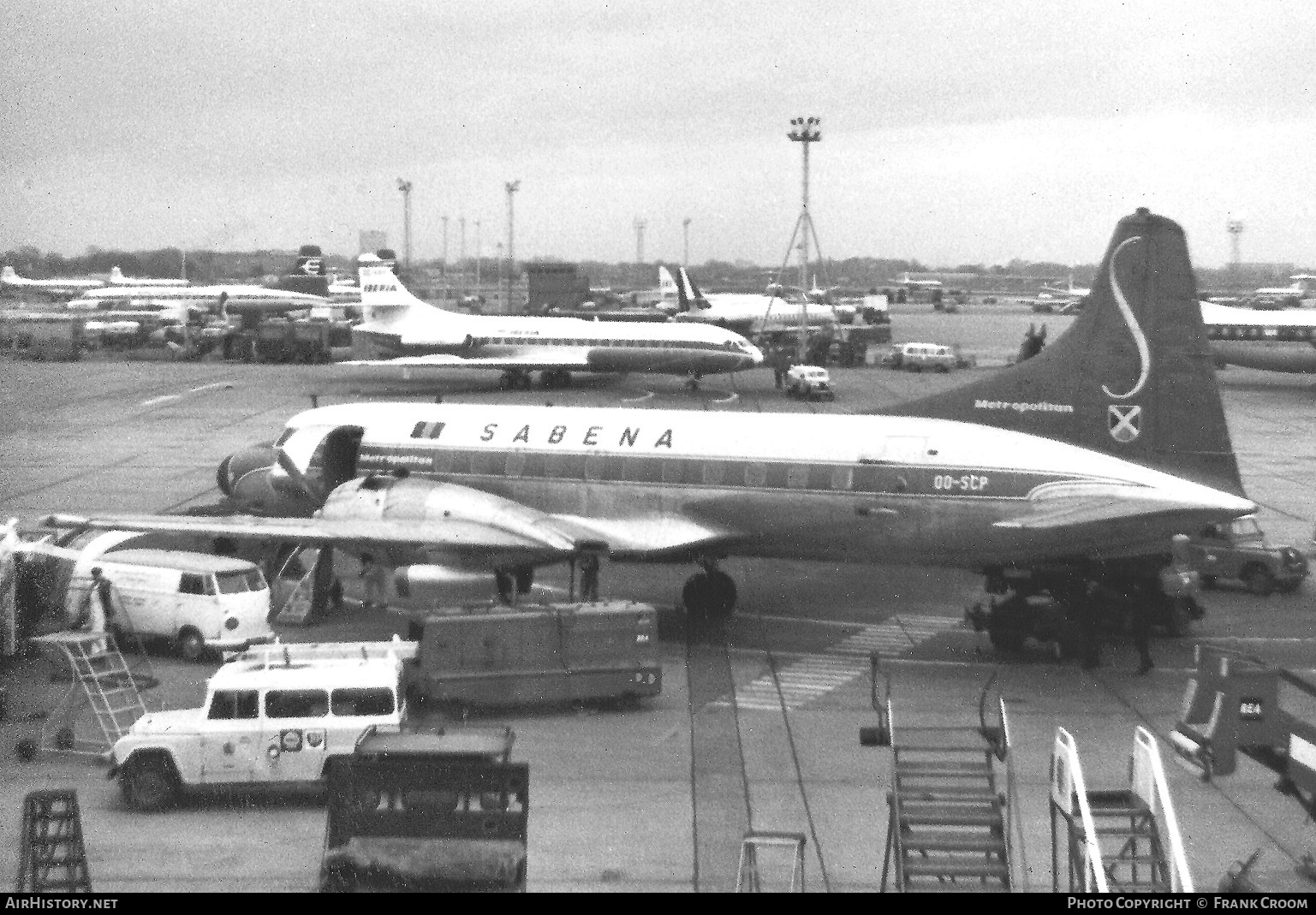 Aircraft Photo of OO-SCP | Convair 440-12 Metropolitan | Sabena ...