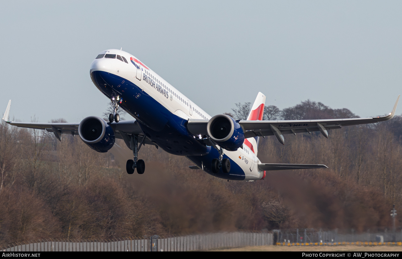 Aircraft Photo of G-TNEB | Airbus A321-251NX | British Airways | AirHistory.net #816486