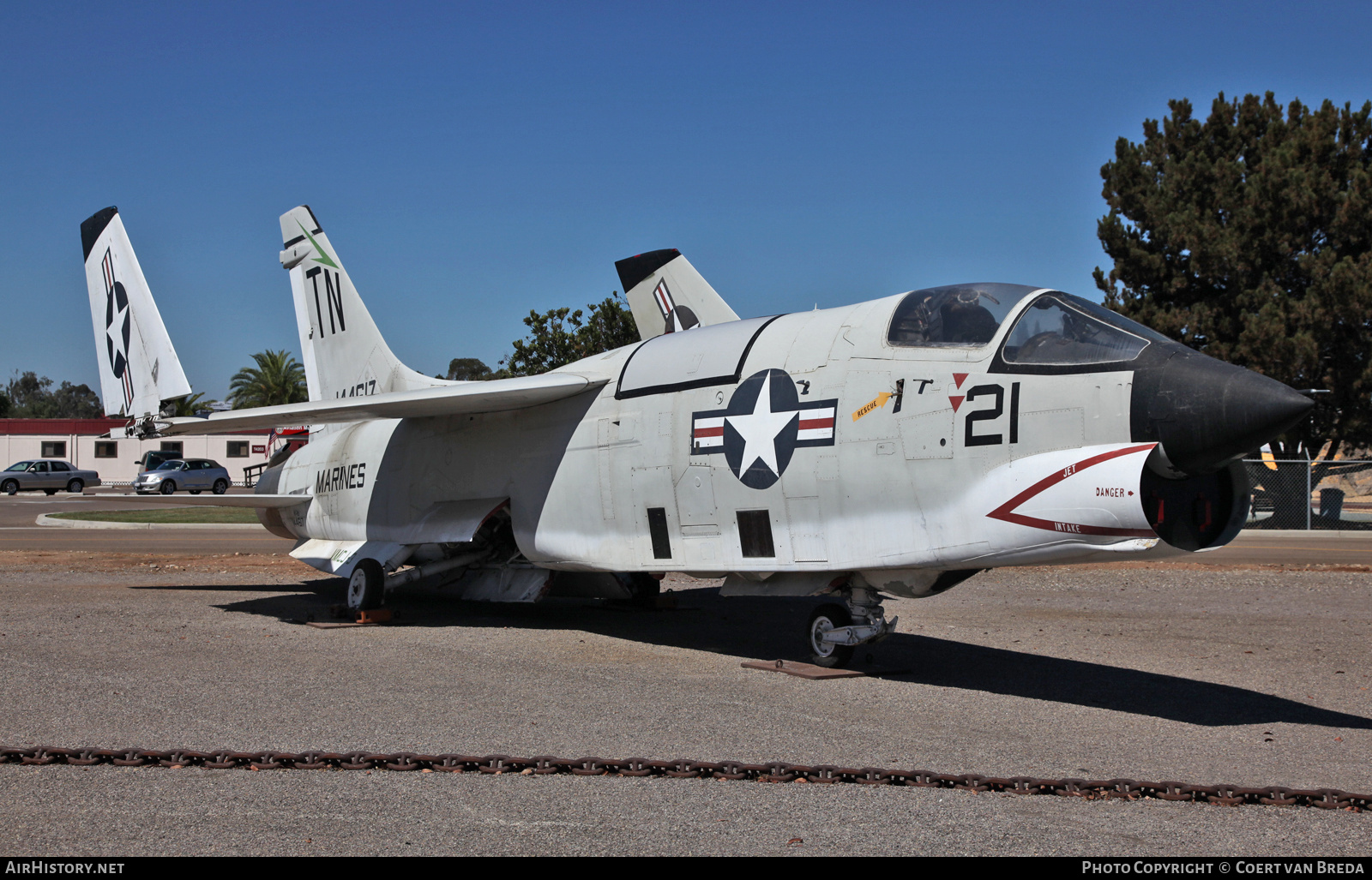 Aircraft Photo of 144617 | Vought RF-8G Crusader | USA - Marines ...