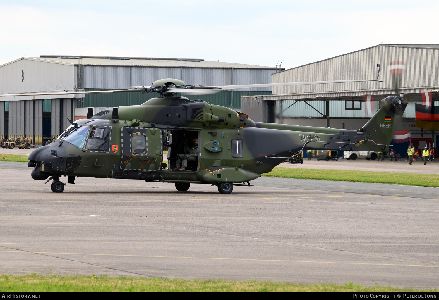 Aircraft Photo of 7818 | NHI NH90 TTH | Germany - Army | AirHistory.net #824478