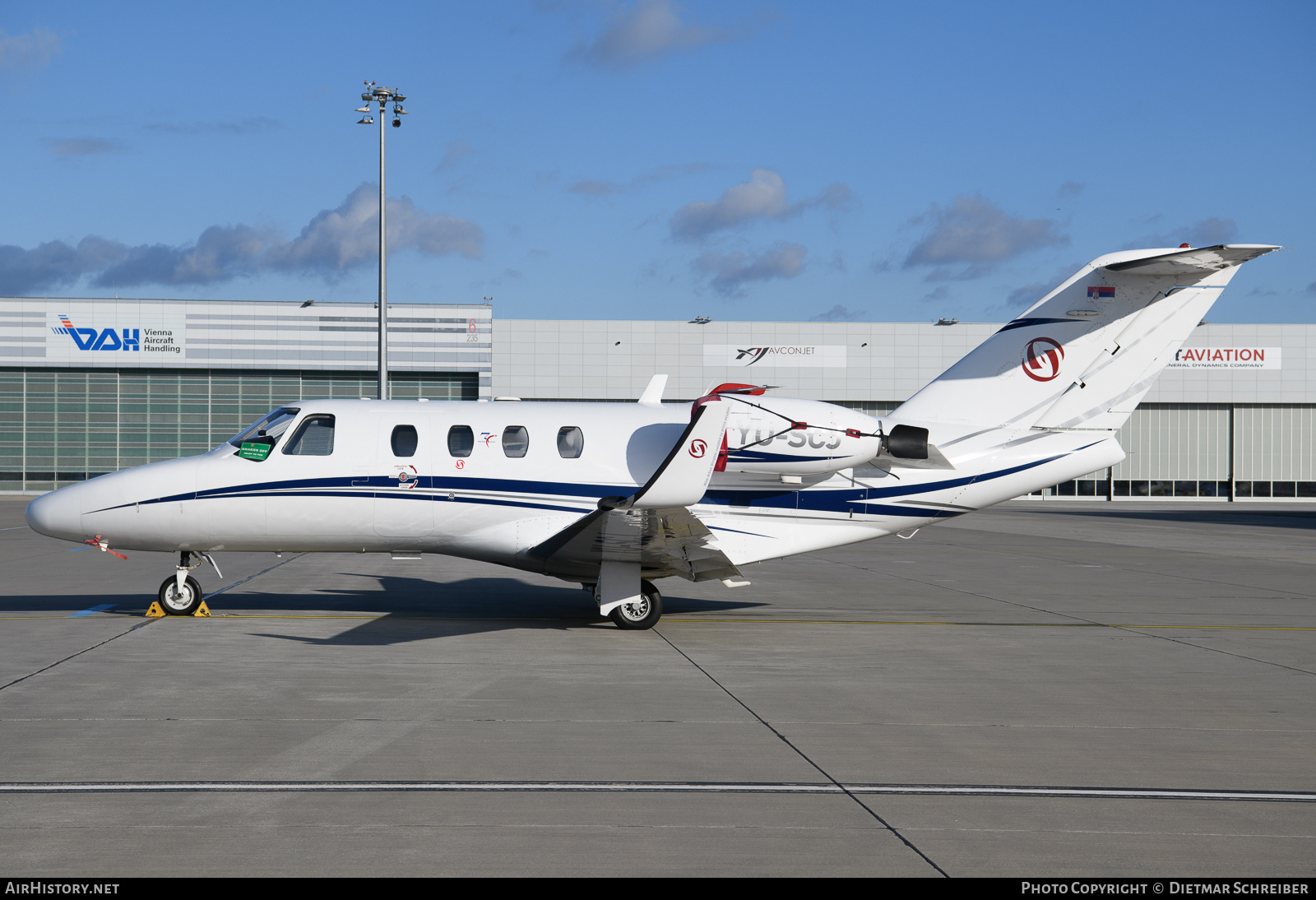 Aircraft Photo of YU-SCJ | Cessna 525 CitationJet | Prince Aviation | AirHistory.net #830321