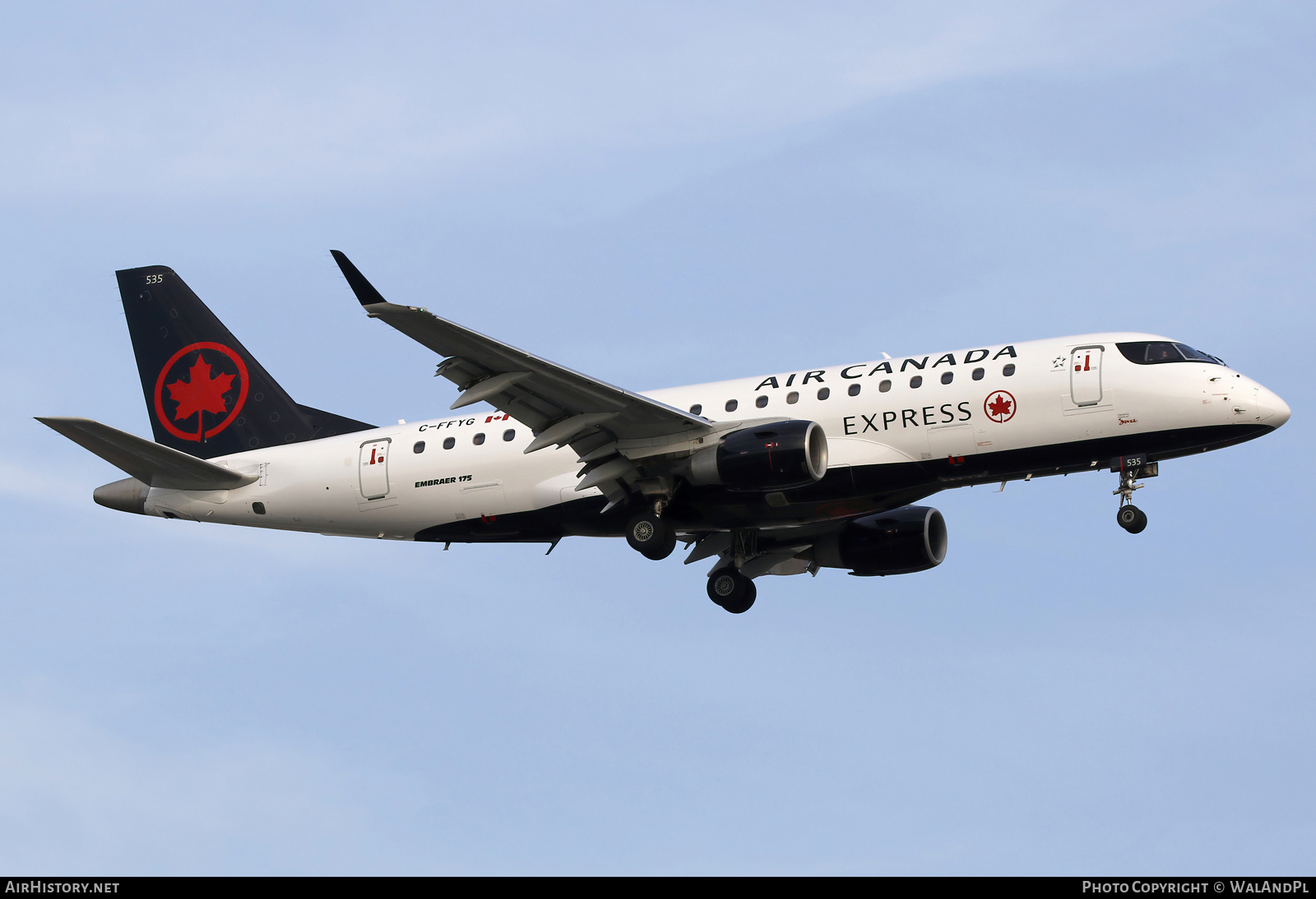 Aircraft Photo of C-FFYG | Embraer 175SU (ERJ-170-200SU) | Air Canada ...