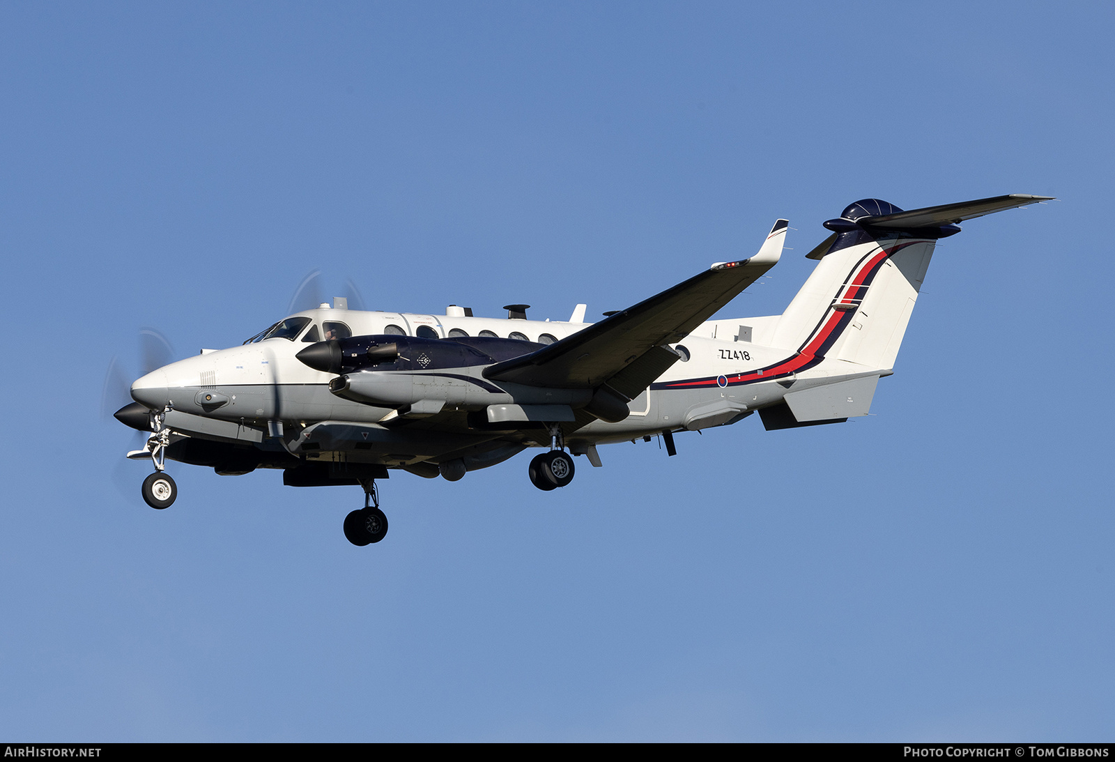 Aircraft Photo of ZZ418 | Hawker Beechcraft 350CER Shadow R1 (300C ...