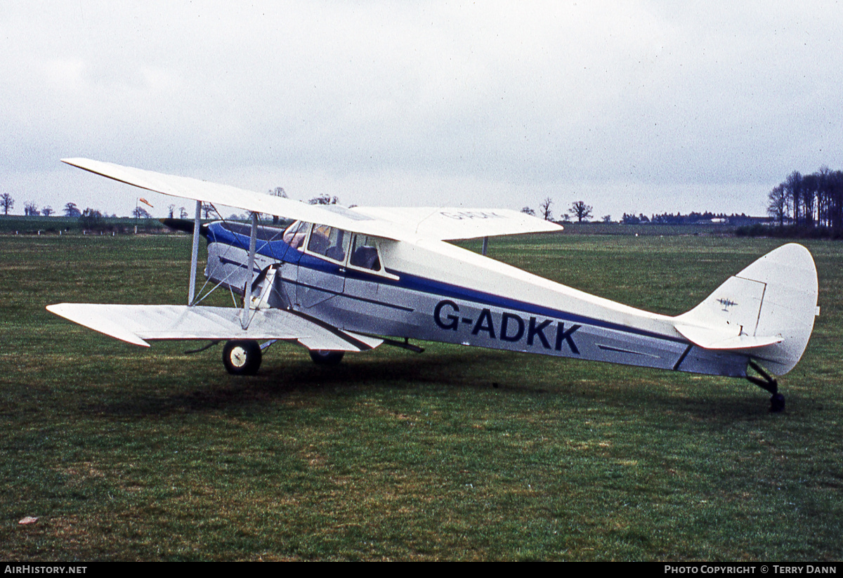 Aircraft Photo of G-ADKK | De Havilland D.H. 87B Hornet Moth ...