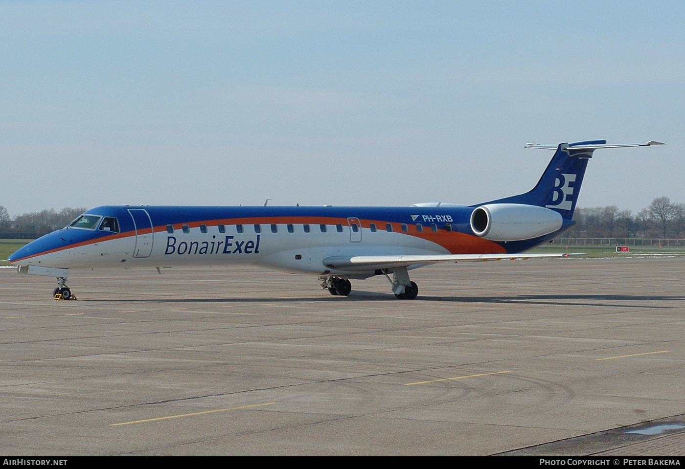 Aircraft Photo of PH-RXB | Embraer ERJ-145MP (EMB-145MP) | BonairExel | AirHistory.net #866003