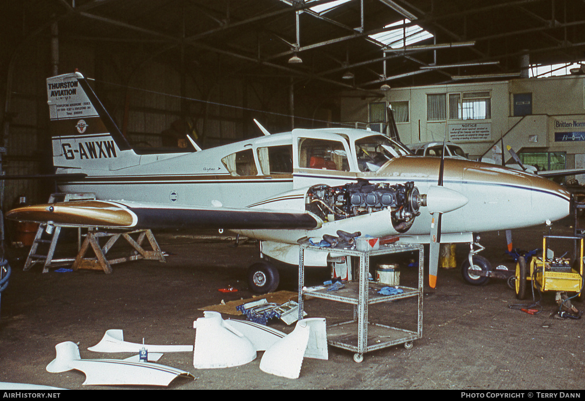 Aircraft Photo of G-AWXW | Piper PA-23-250 Aztec D | Thurston Aviation ...