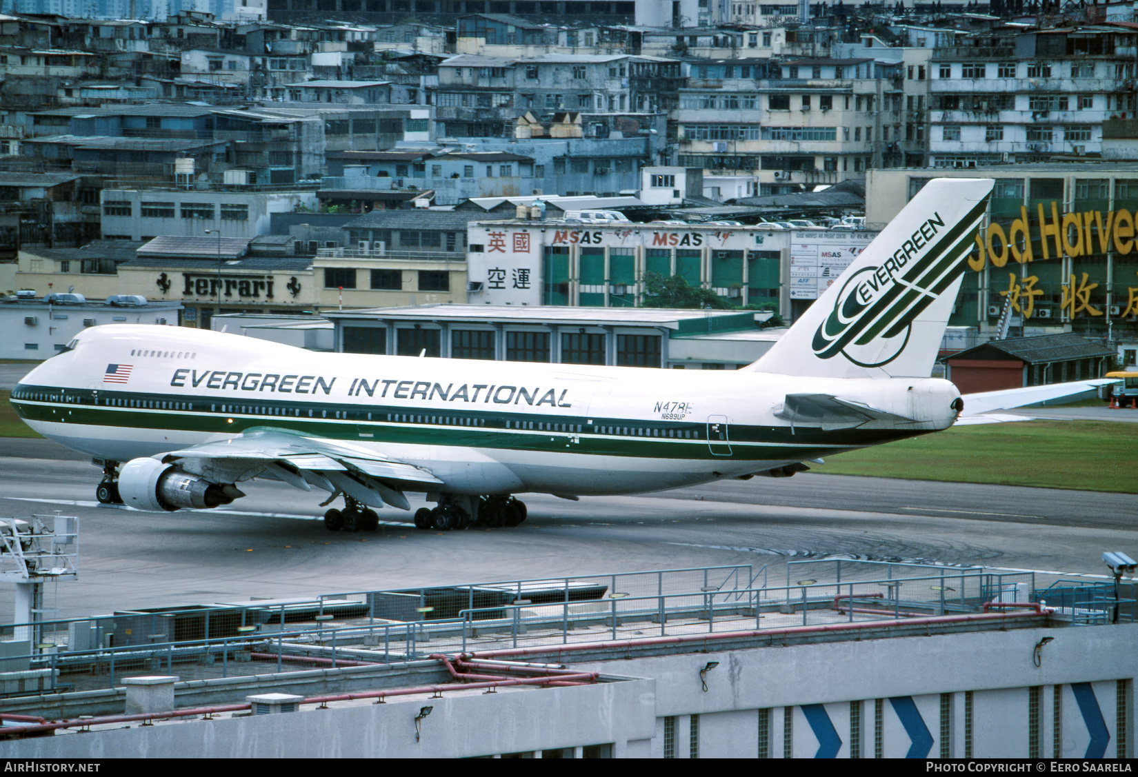 Aircraft Photo of N689UP / N478EV | Boeing 747SR-46(SF) | Evergreen International Airlines ...